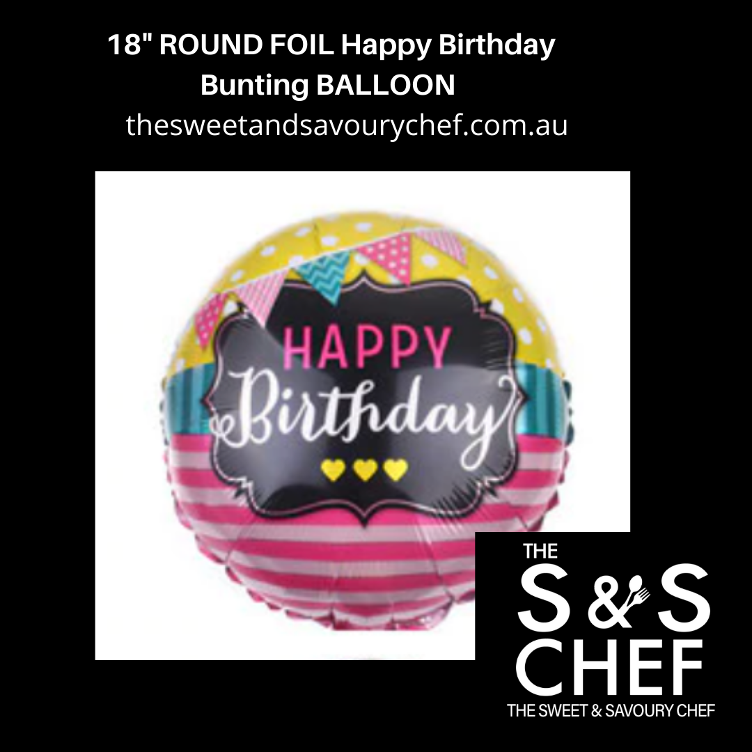 Balloons – The Sweet and Savoury Chef